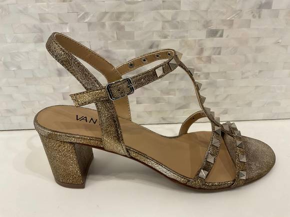 Vaneli | Shoes | New Vaneli Midge Heels In Pale Platino Distressed ...